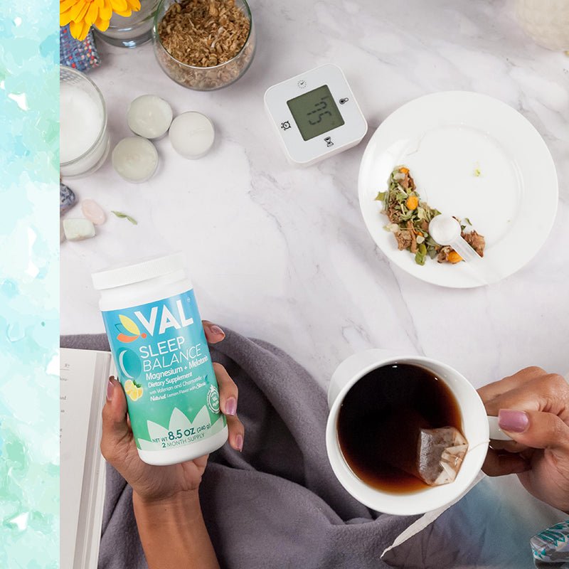 Calming warm tea Recipe – Val Supplements