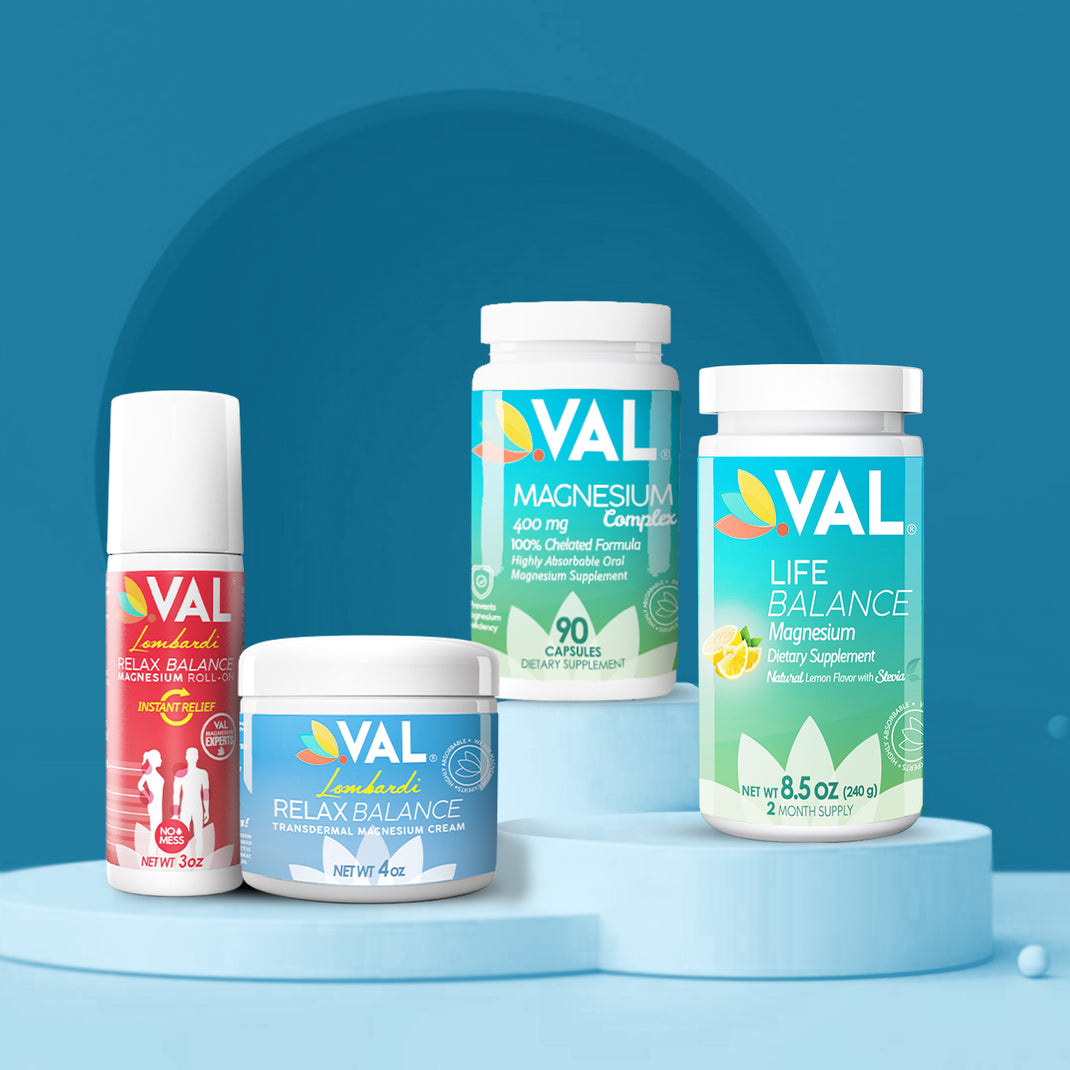 VAL Transdermal and Oral Magnesium Supplements – Val Supplements